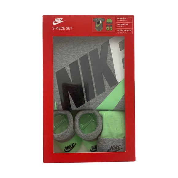 Nike | Matching Sets | Nike Newborn 3 Piece Set 6months Grey ...